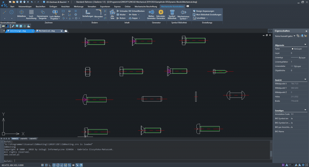 ZWCAD Mechanical - encee